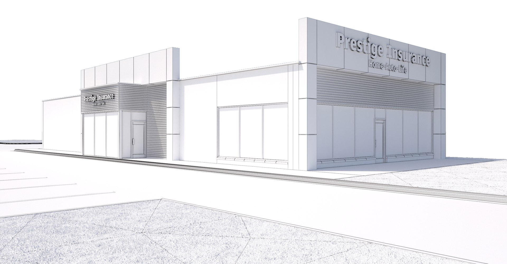 3D Model Retail-194 Retail Store - TurboSquid 1860465