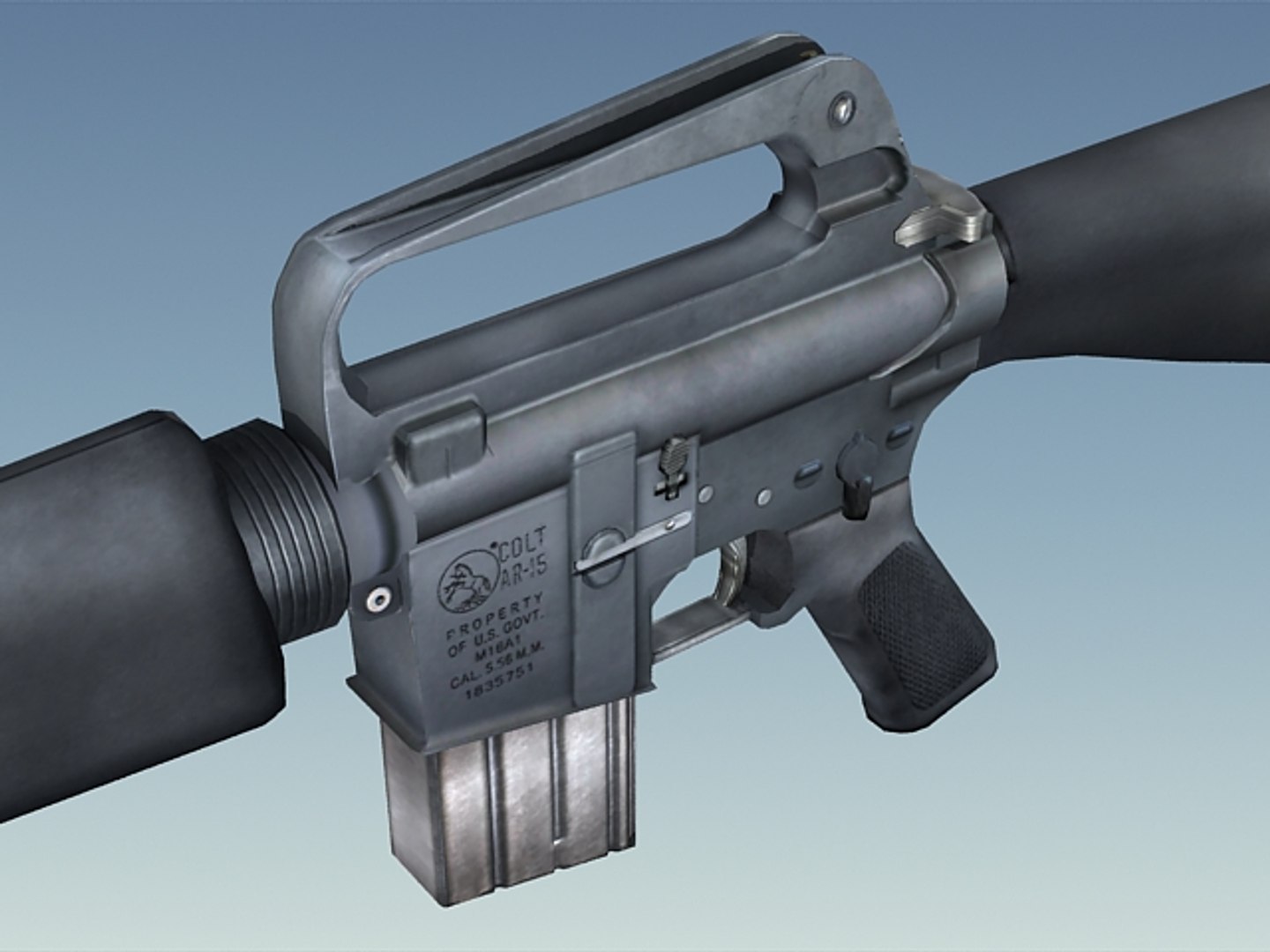 Max Army M16a1 Rifle