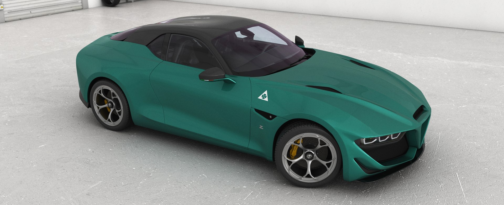 Alfa Romeo Giulia SWB Zagato 2024 Low Interior 3D Model - TurboSquid 2160650