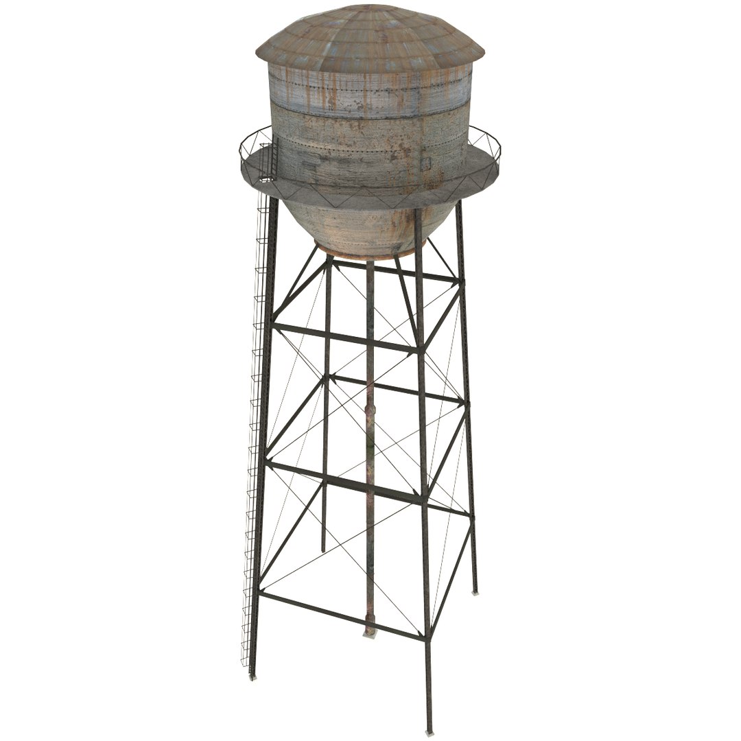 3d Water Tower