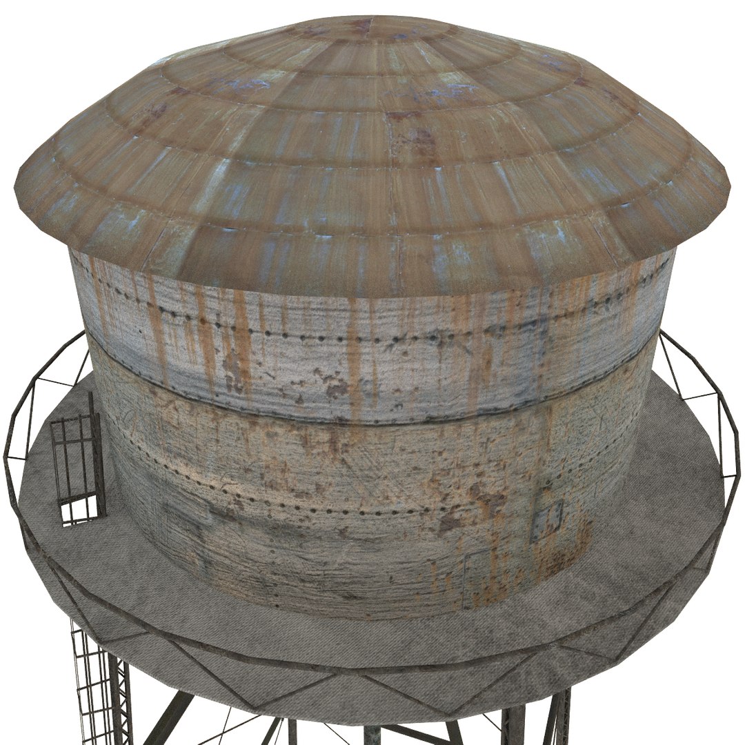 3d Water Tower