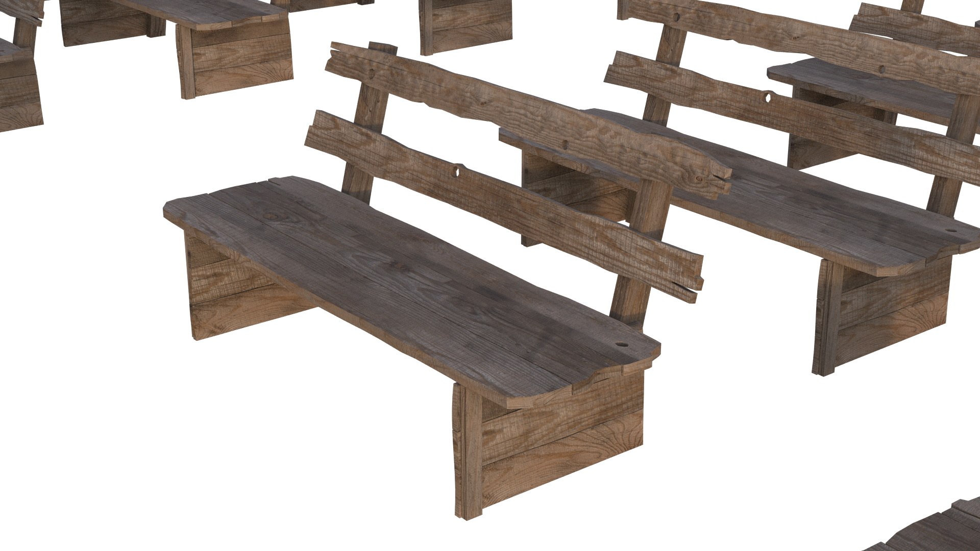 3D Model Open Air Amphitheater Structure With Seats - TurboSquid 2300629