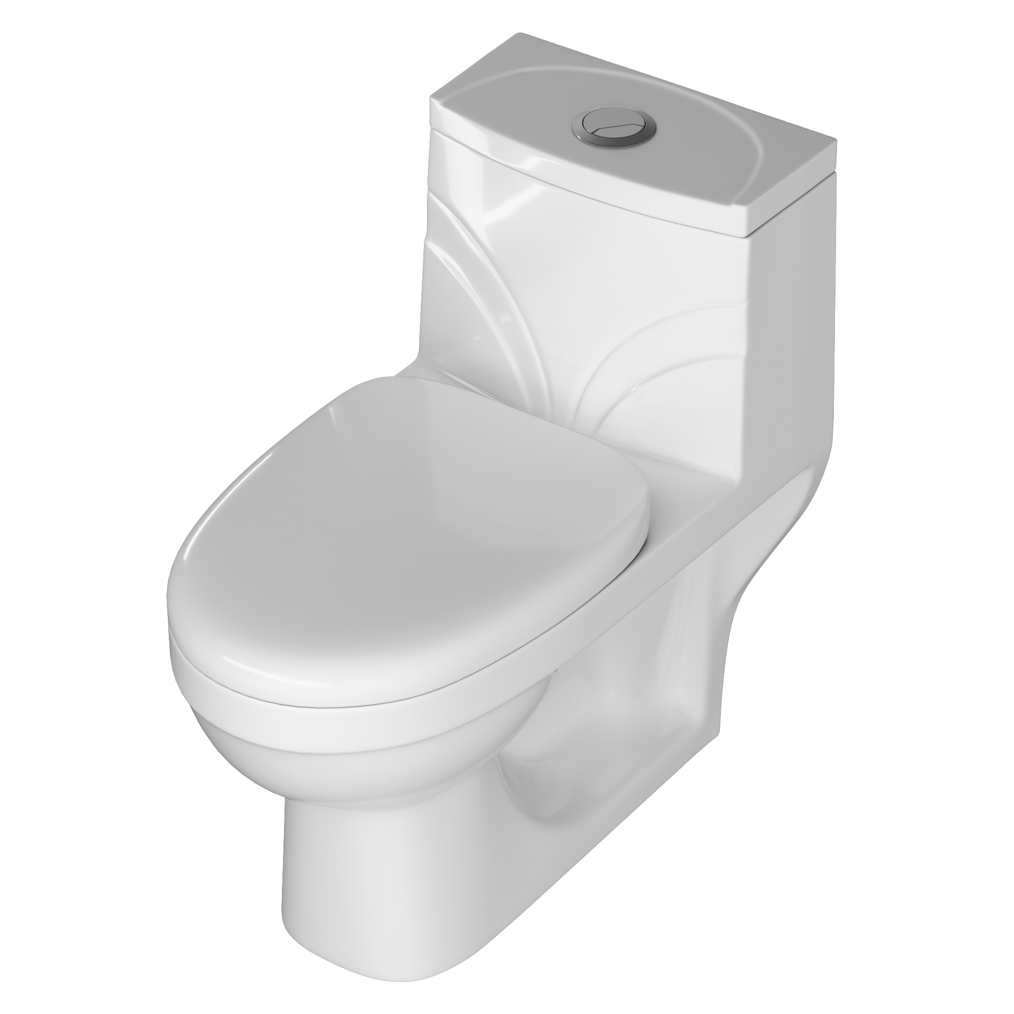 Piece ewc toilet model - TurboSquid 1690979