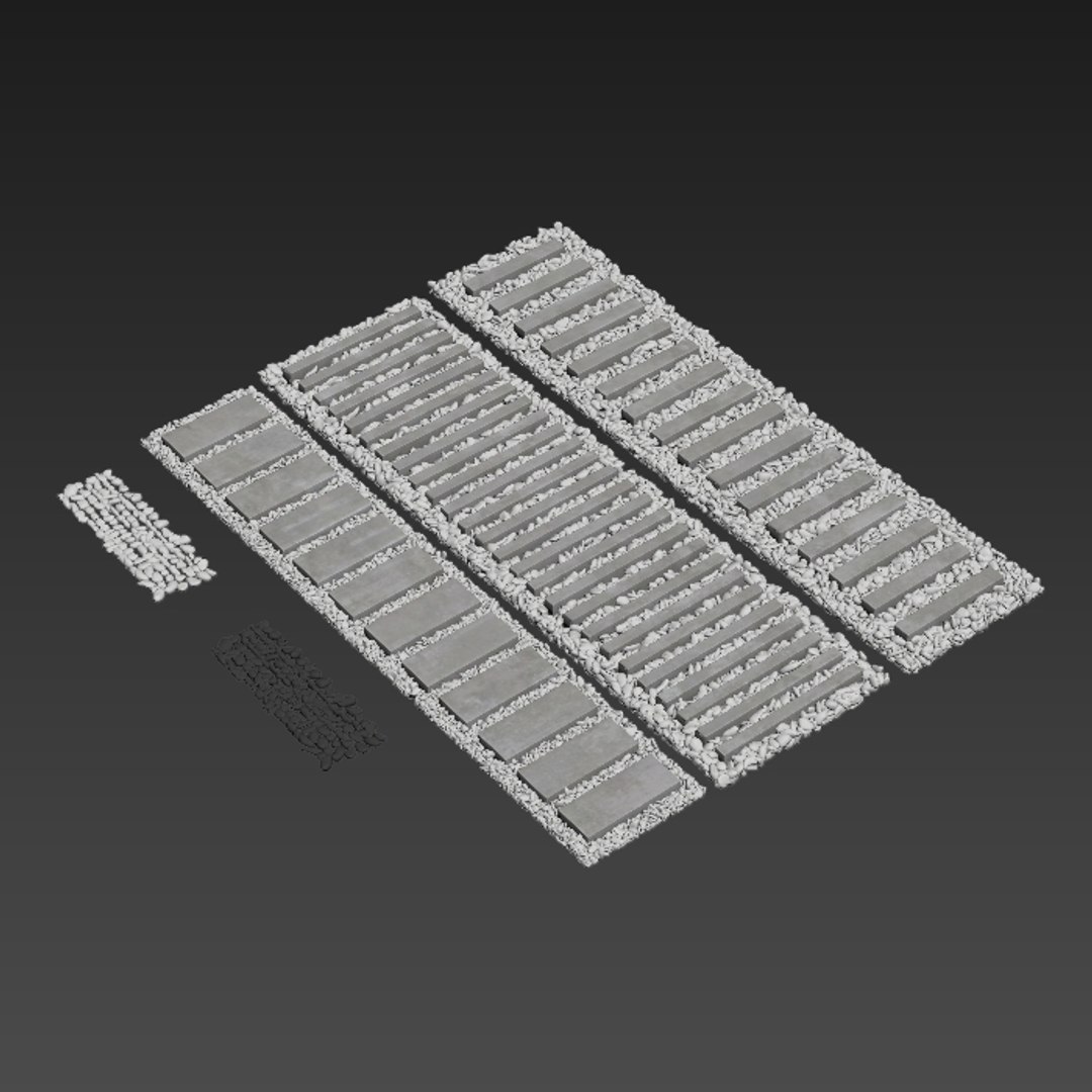 Paving Road Plate Stone Pebble N1 3D Model - TurboSquid 1723862