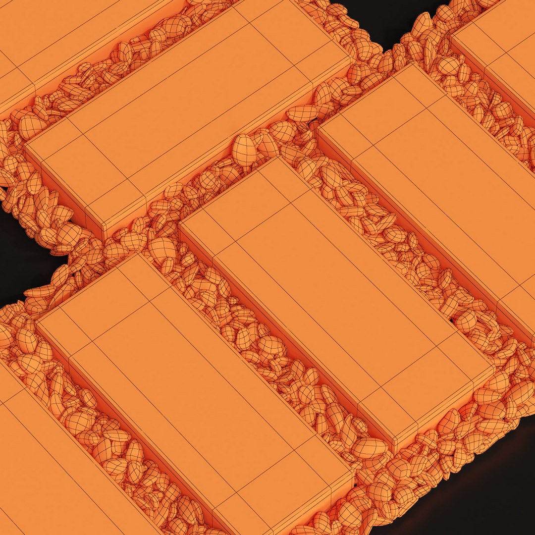 Paving Road Plate Stone Pebble N1 3D Model - TurboSquid 1723862