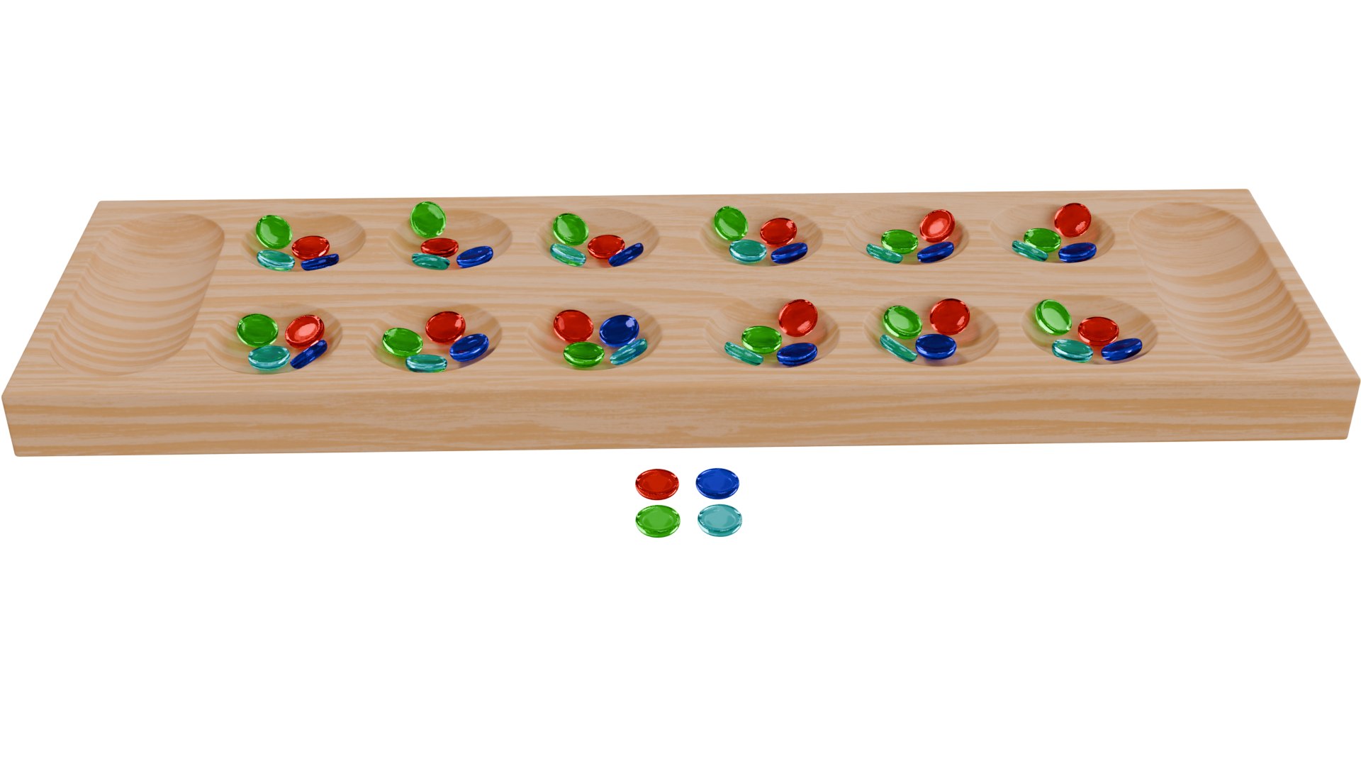 Mancala Model - TurboSquid 2372929