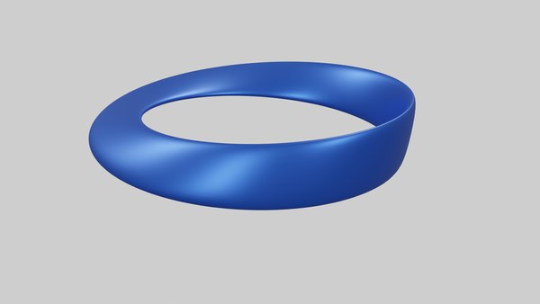 modelo 3d Smooth Mobius Strip - TurboSquid 2095797