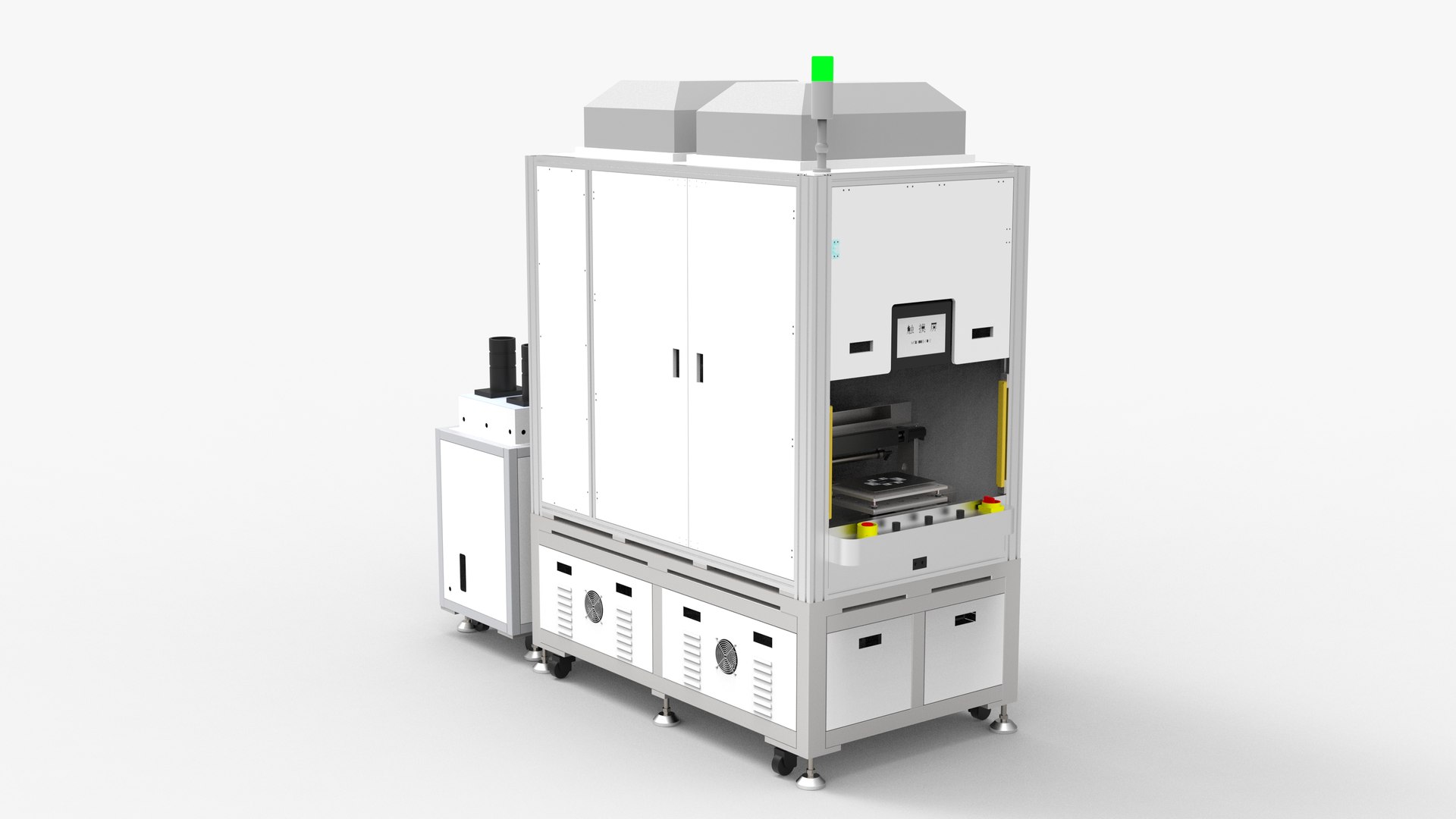 Automatic Alignment High-Precision Vacuum Laminating Machine 3D Model ...