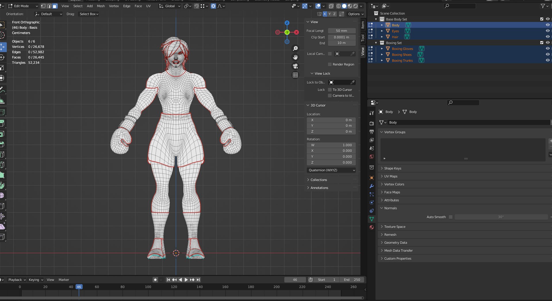 3D Low Poly Boxer - MMA Fighter - Clarisse - TurboSquid 2222225