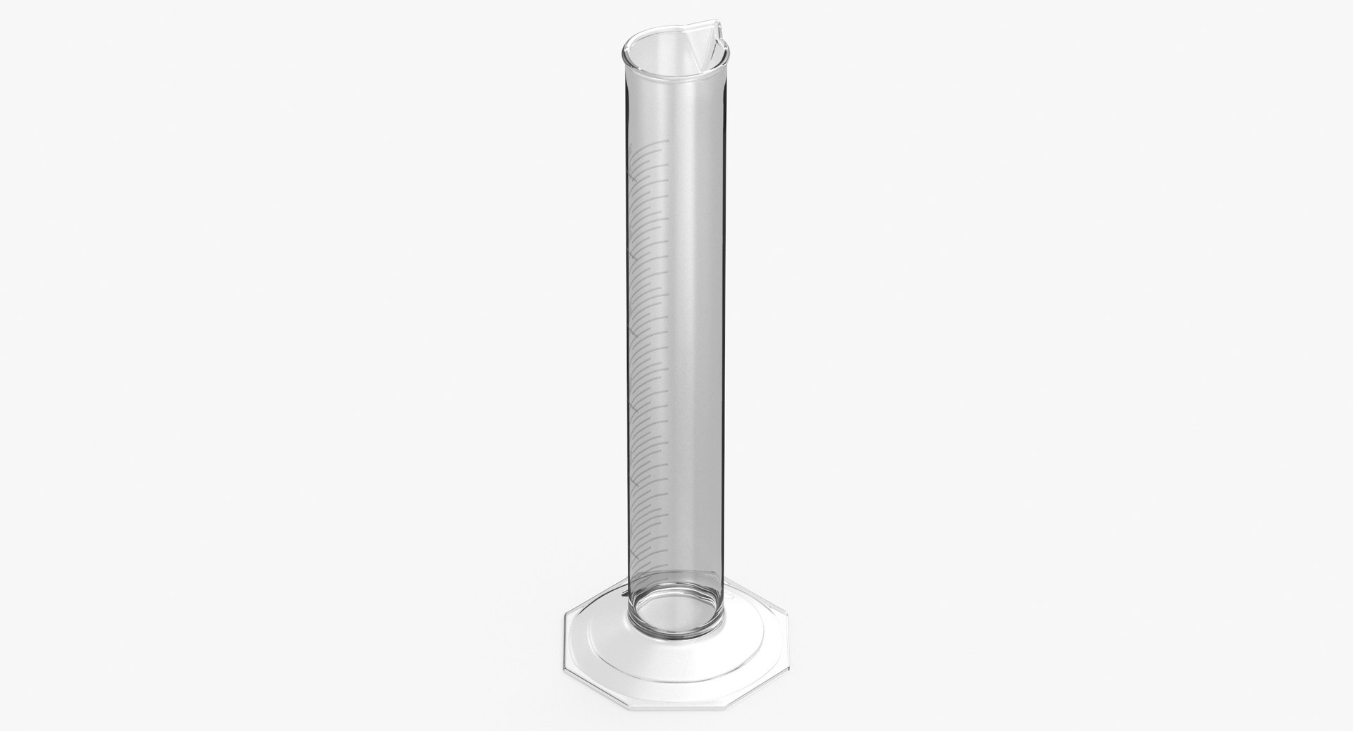 3D model Graduated Cylinder 300ml - TurboSquid 1995411