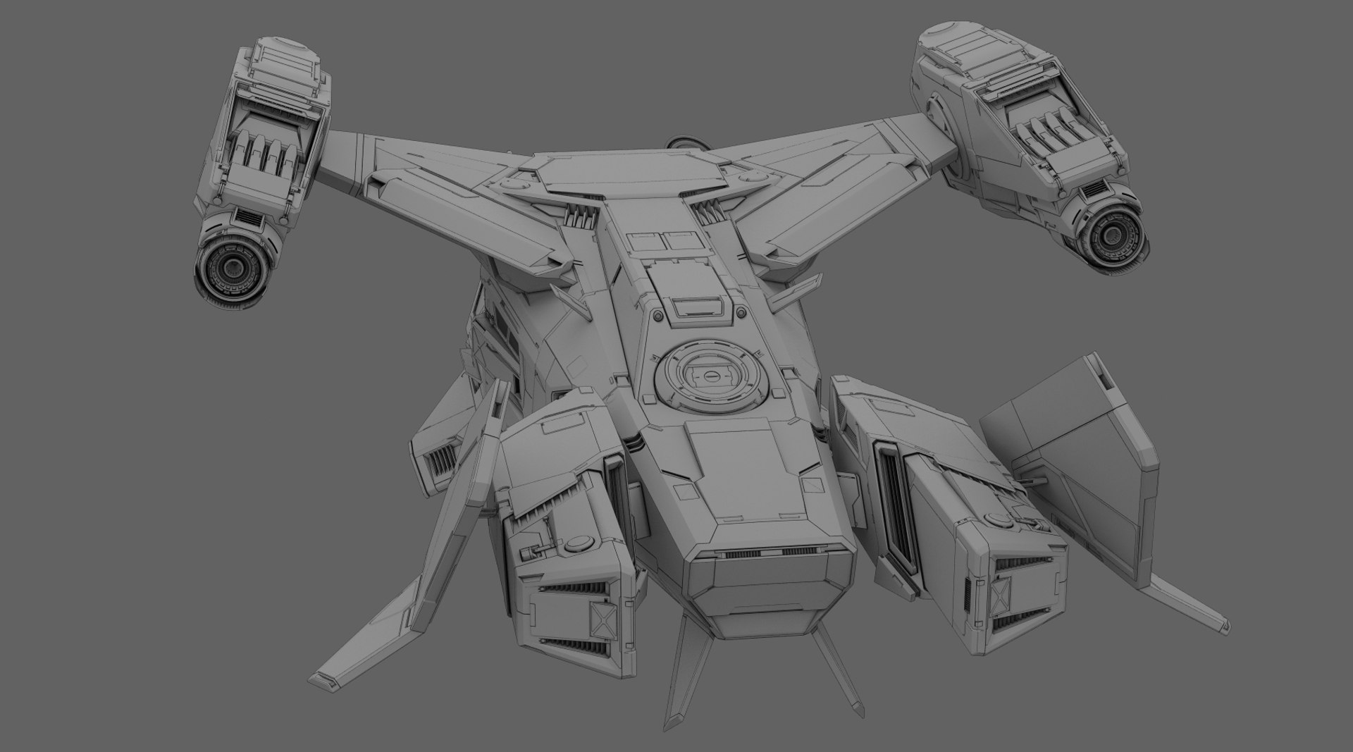 Spaceship 3D Model - TurboSquid 1157807