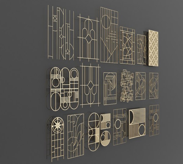 3D model CNC Decorative Panel 1 - TurboSquid 1831298
