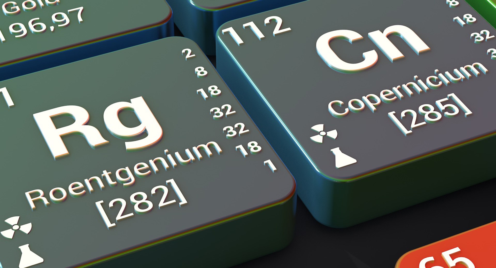 Periodic Table Elements Model - TurboSquid 1592562