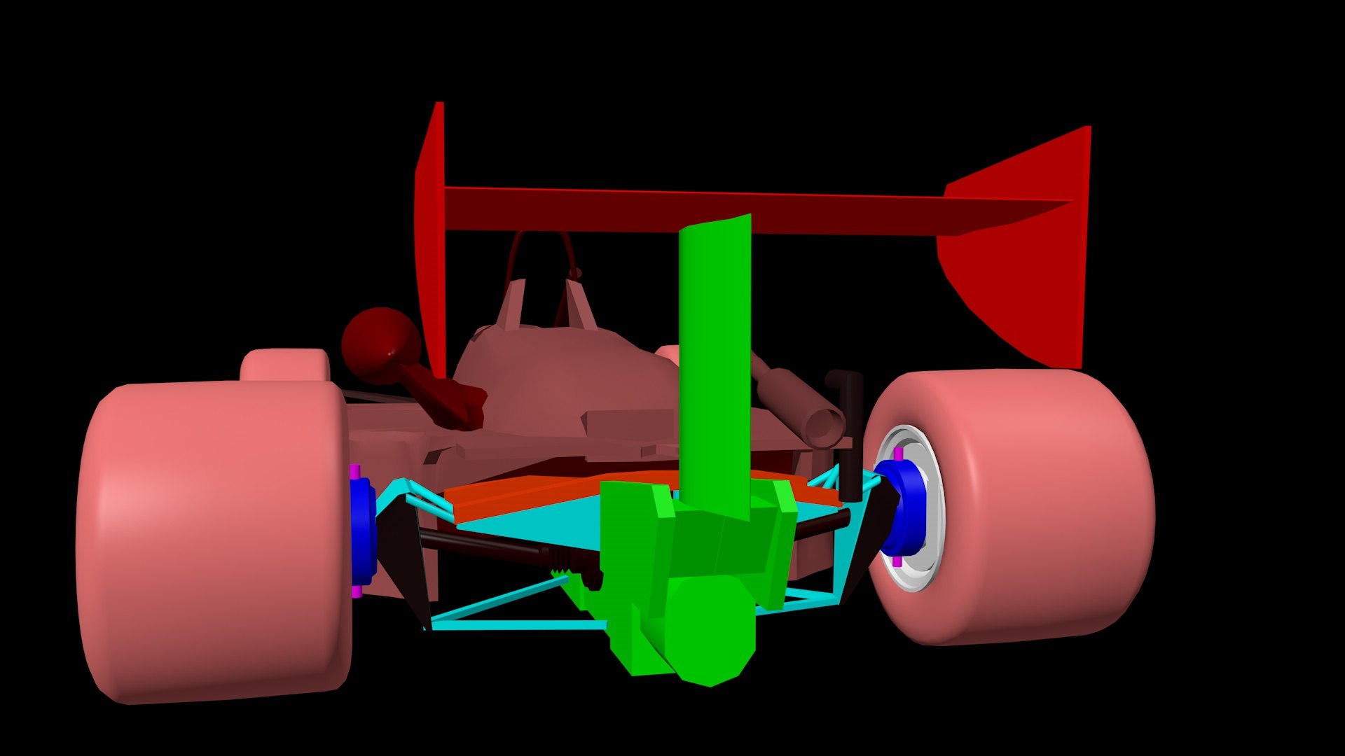 3D Model Fomula-1 Racer Racing Car - TurboSquid 2087244