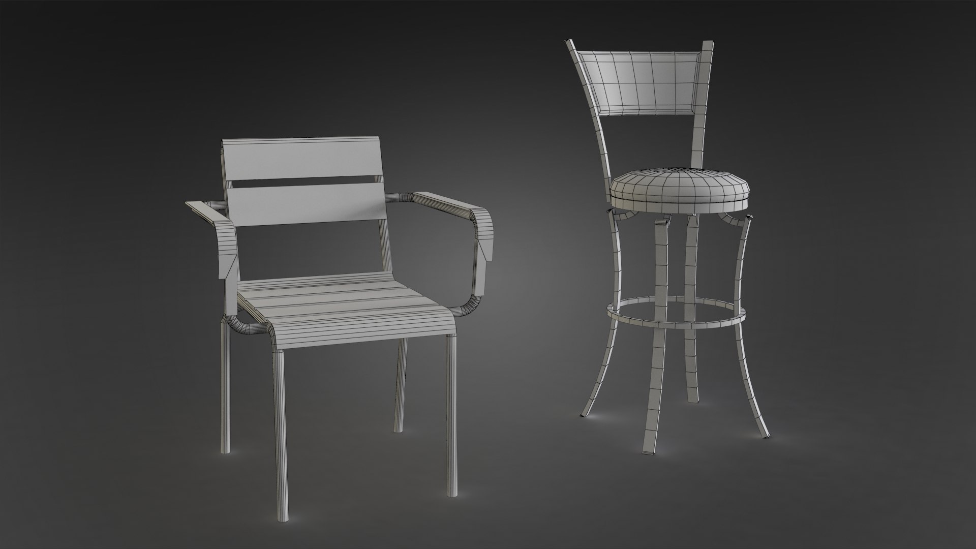 3d Model Chairs