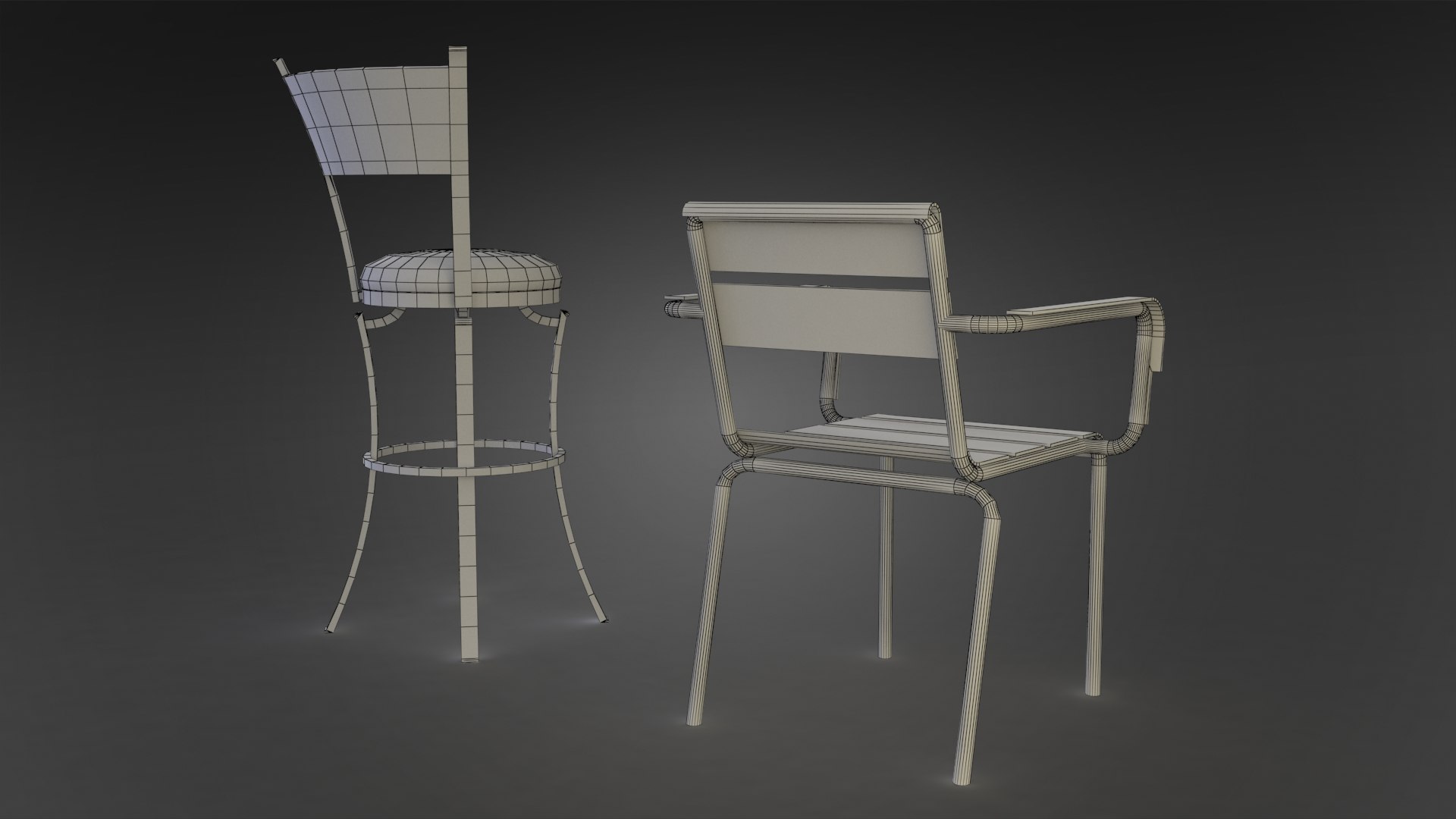 3d Model Chairs