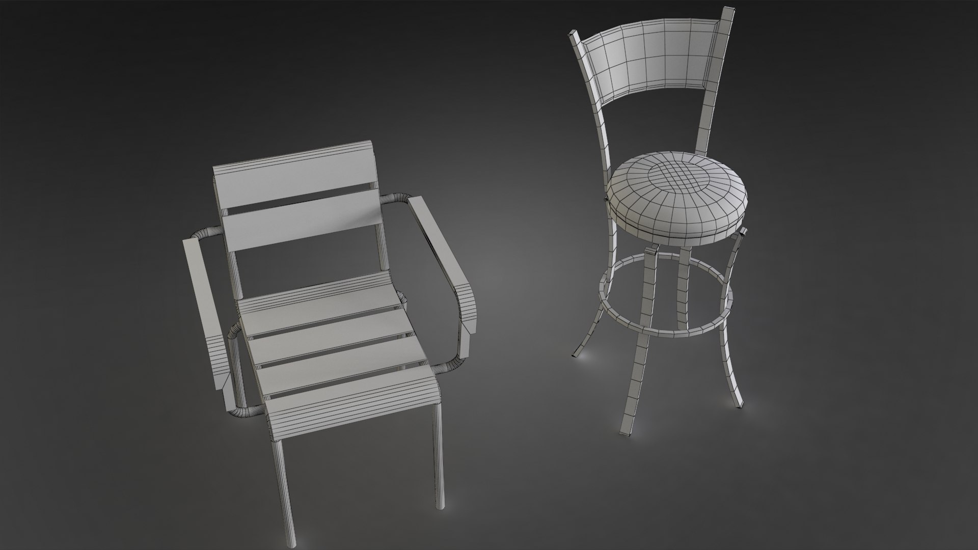 3d Model Chairs