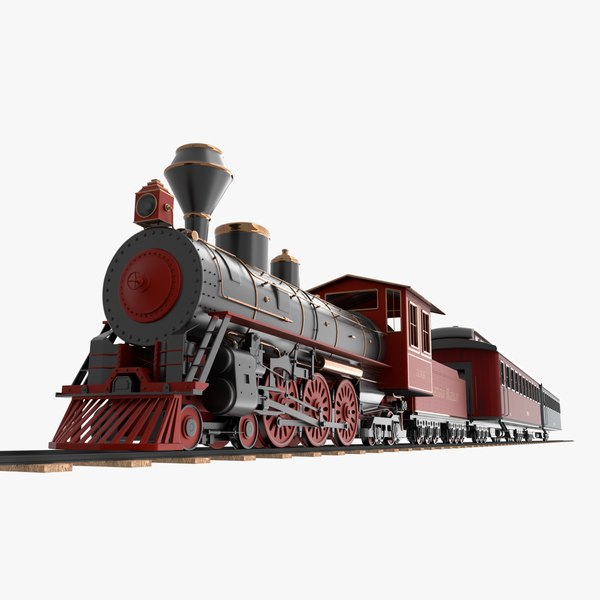 Steam Train 3D Models for Download | TurboSquid