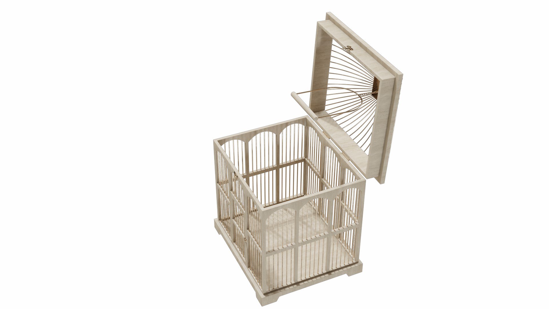 Bird-cage Model - TurboSquid 1875994