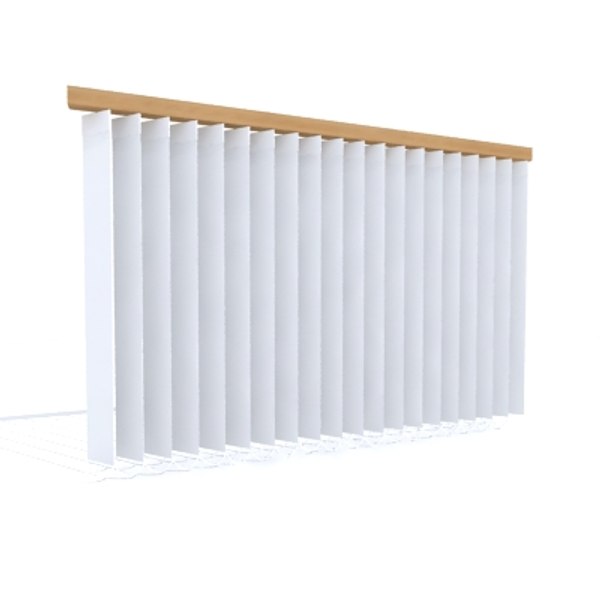 Vertical Blinds 3D Models for Download | TurboSquid