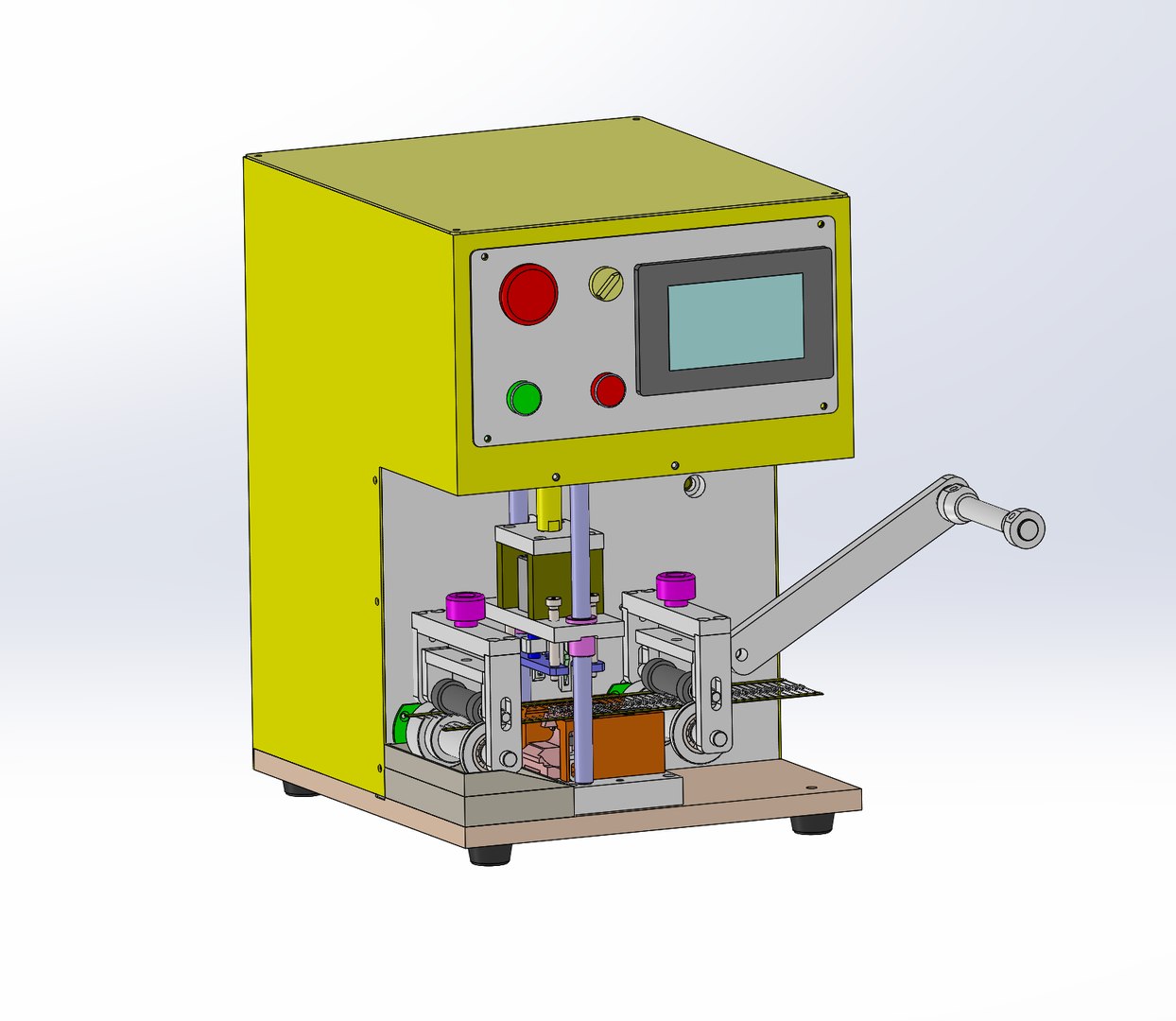 3D resistance bending machine - TurboSquid 1301178