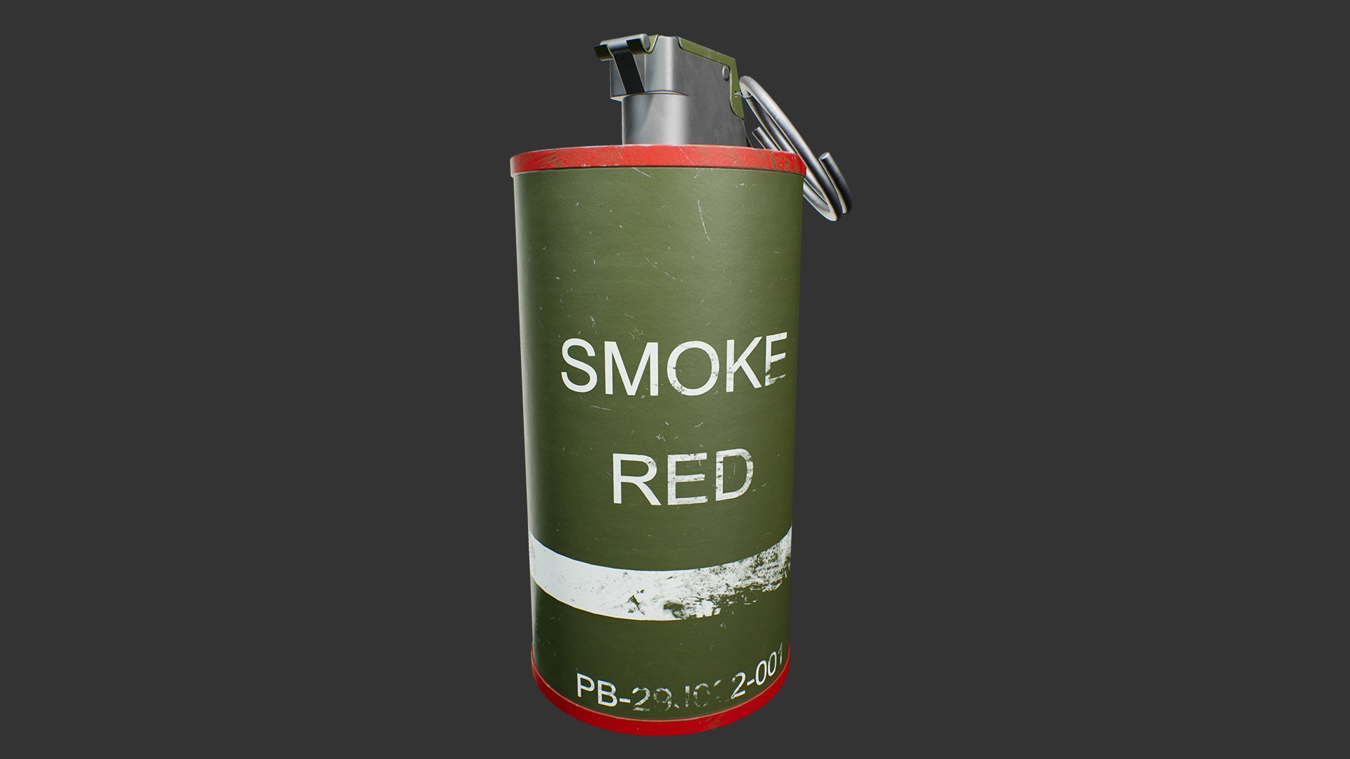 3D M18 Smoke Grenade Model - TurboSquid 1849198