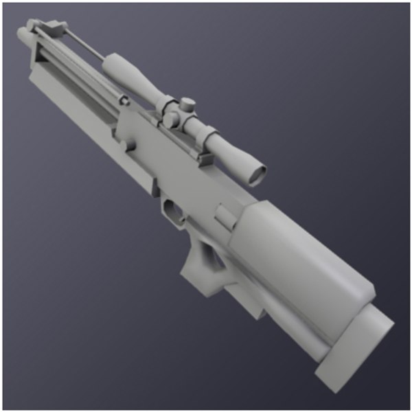 sniper wa 2000 3d model
