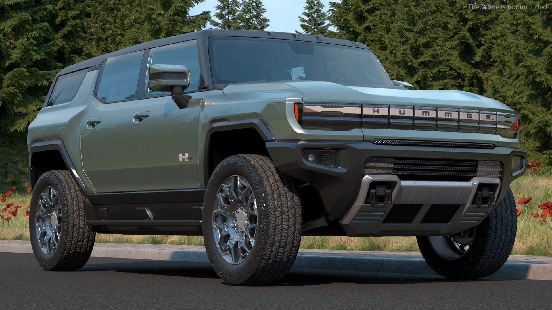 3D GMC Hummer EV SUV model - TurboSquid 1905369