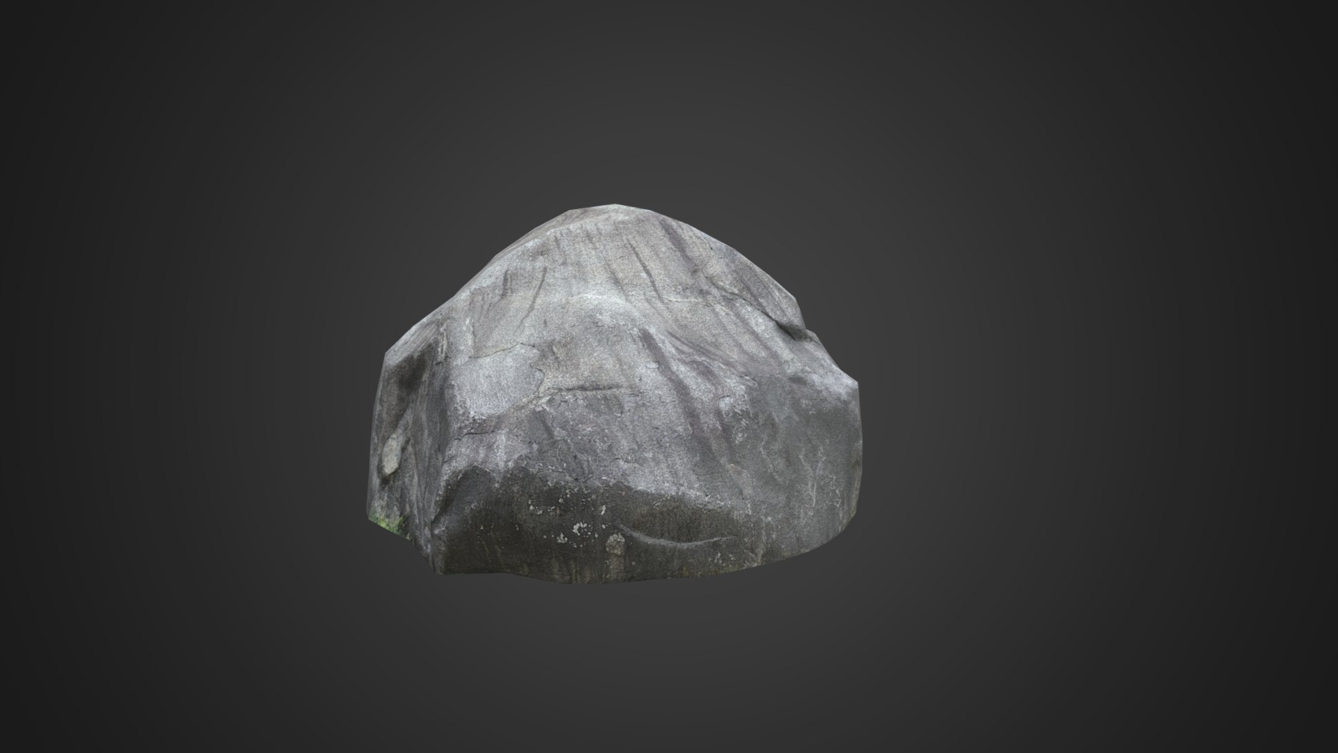 Game Ready Mossy Grey Rock 3D - TurboSquid 2014569