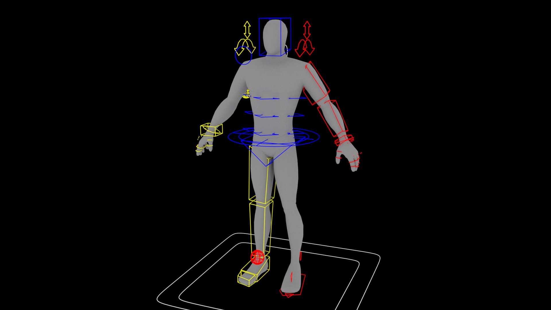 3D base generic male rig model - TurboSquid 1832719