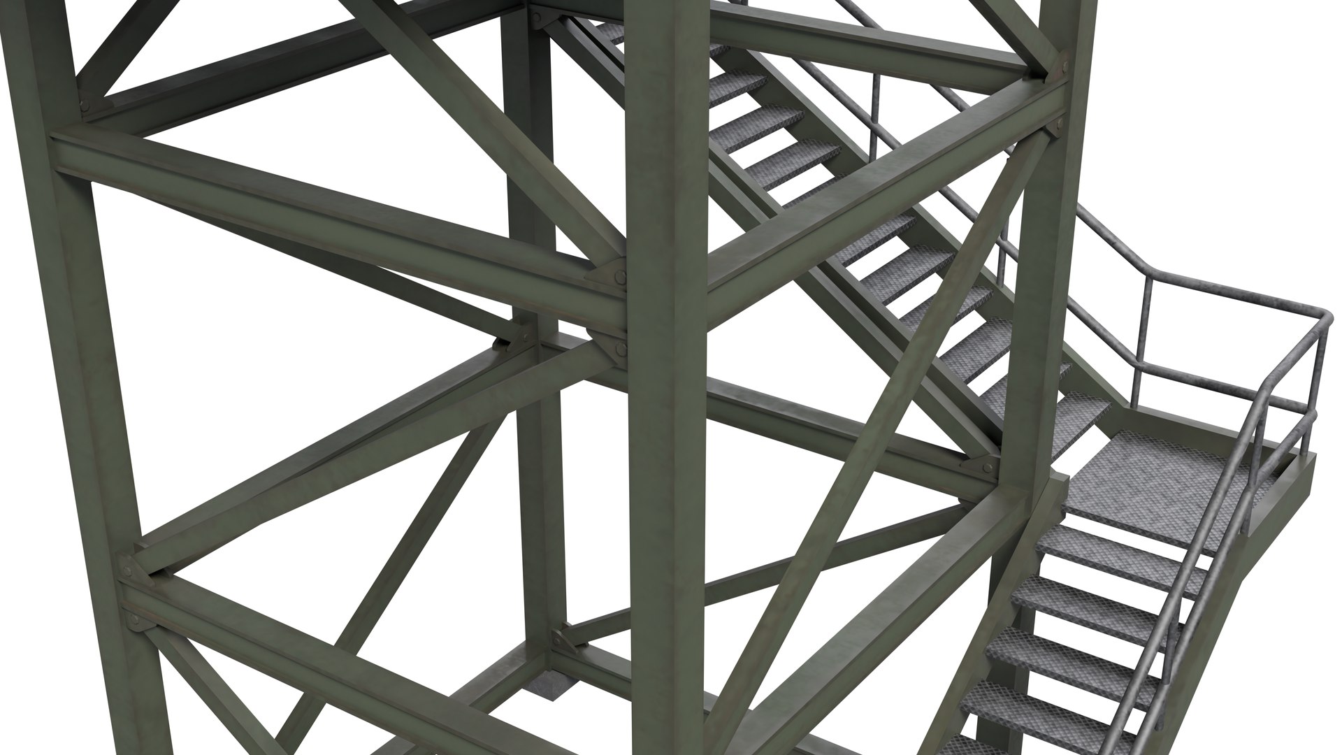 Military Watchtower Model - TurboSquid 2429602