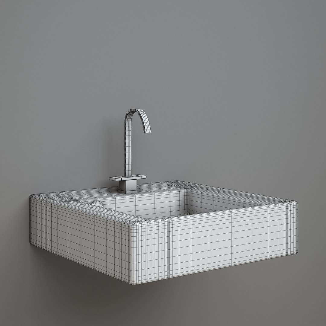 Althea Jazz Wash-basin 3d Model
