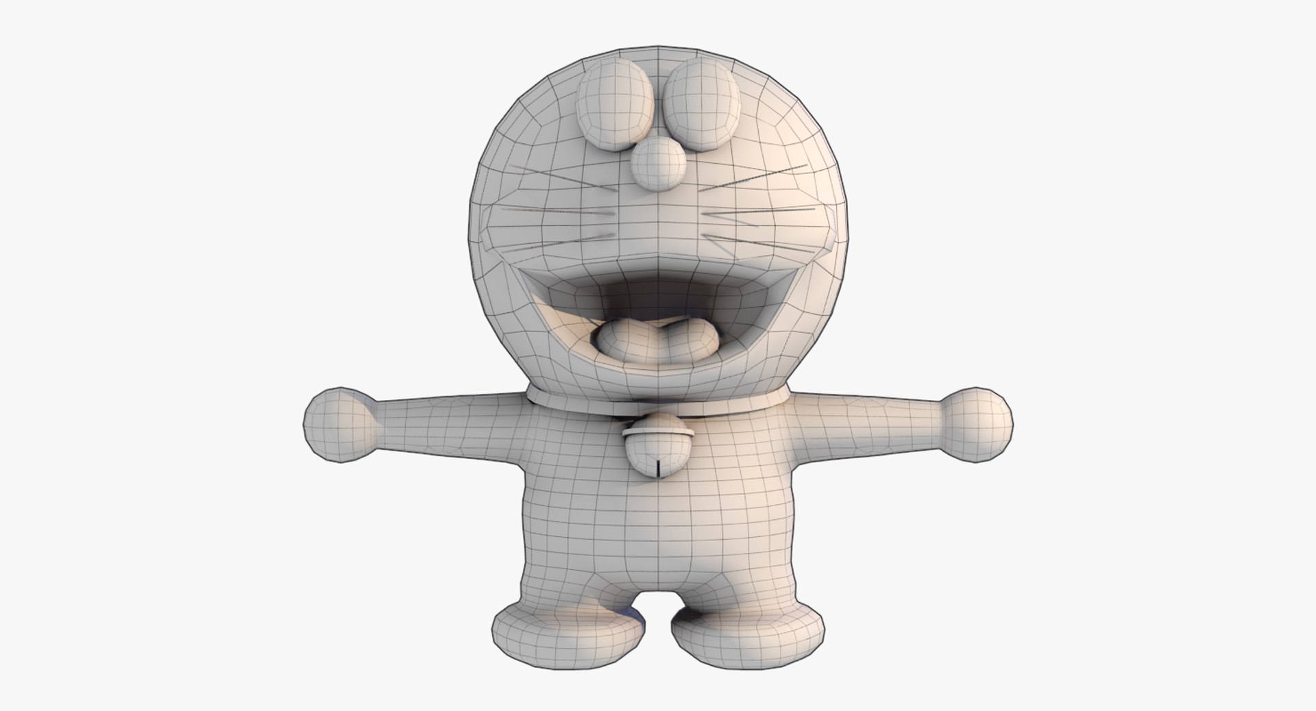 3D Doraemon - TurboSquid 1272531