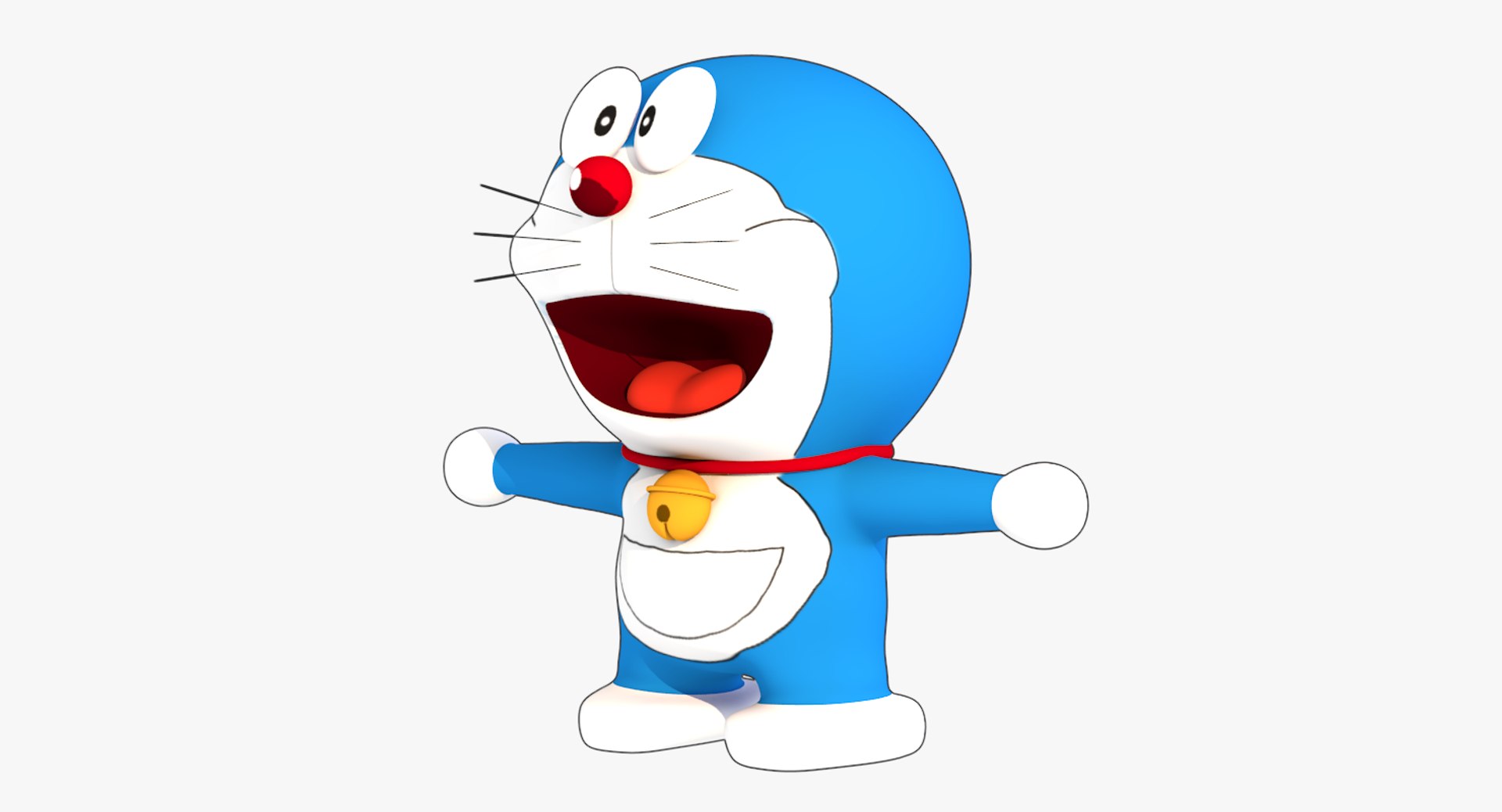 3D Doraemon - TurboSquid 1272531