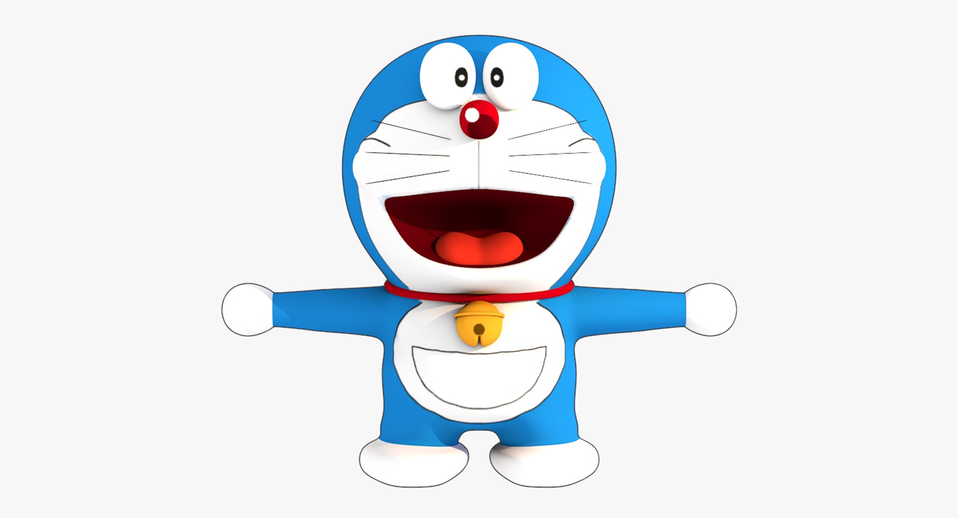 3D Doraemon - TurboSquid 1272531