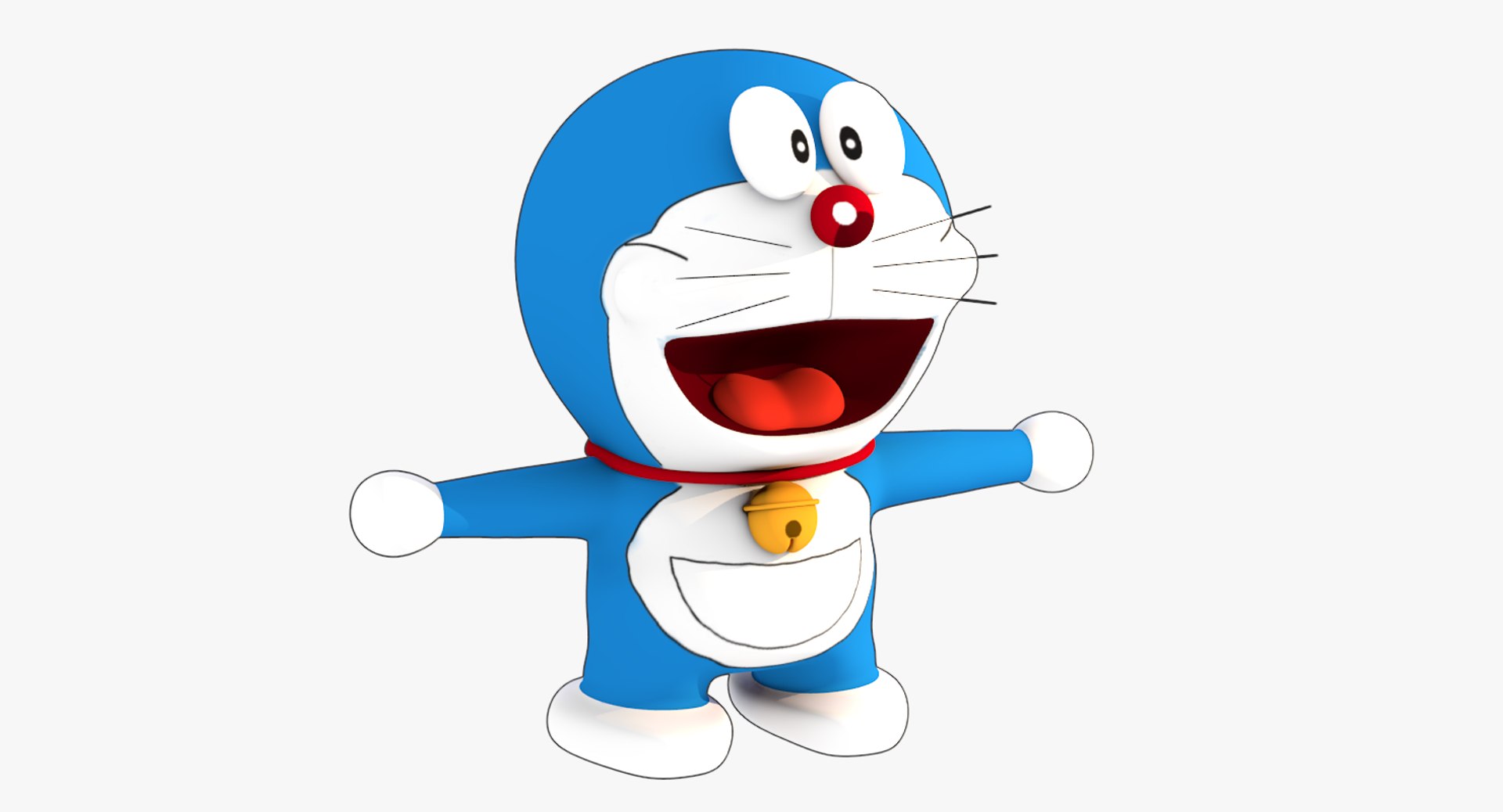 3D Doraemon - TurboSquid 1272531