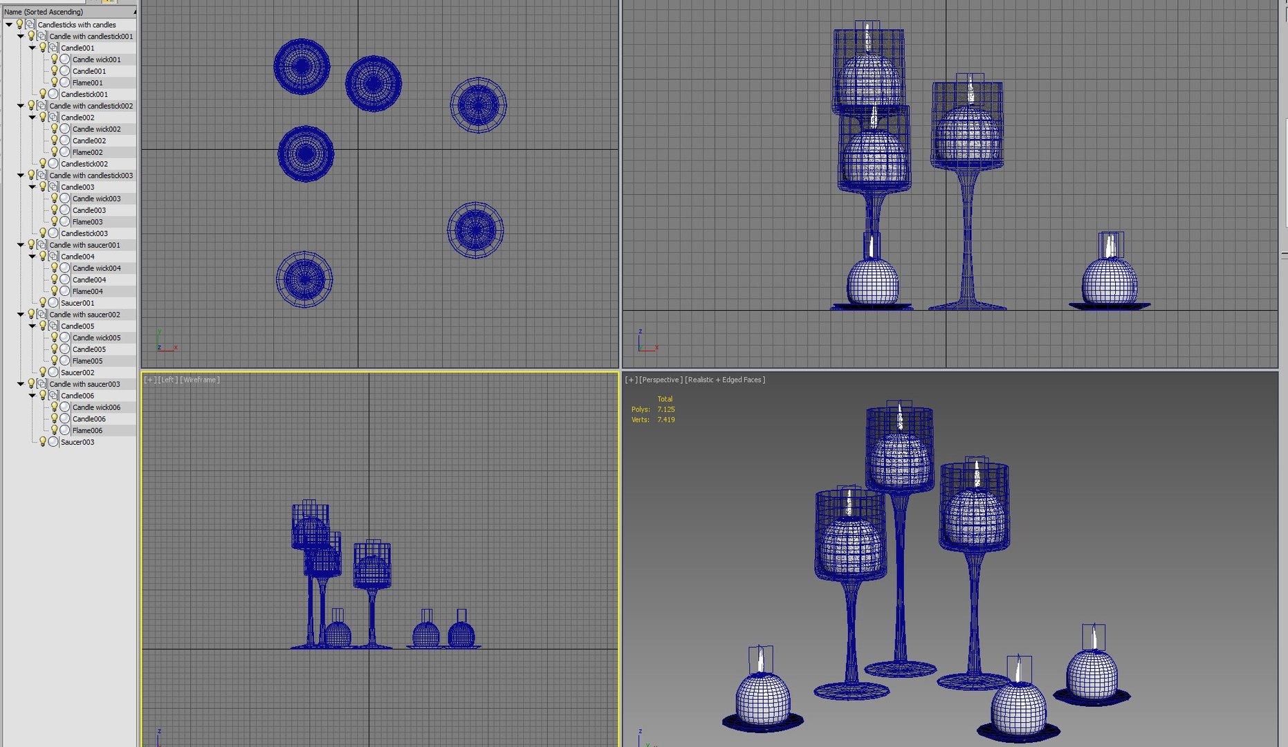 3D exterior decoration model - TurboSquid 1663758