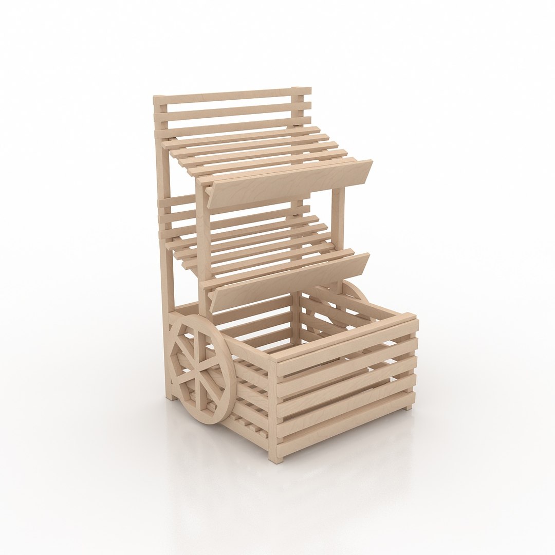 Bread Rack Bakeries 3d Max