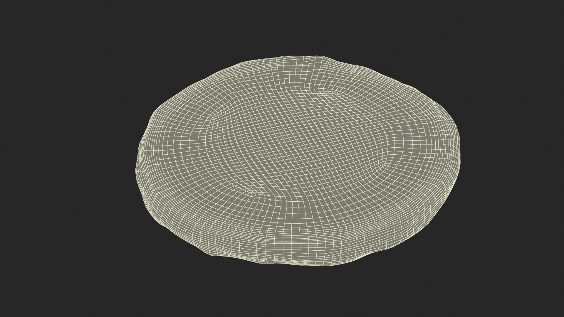3D Model Raw Burger Patty - TurboSquid 2328656