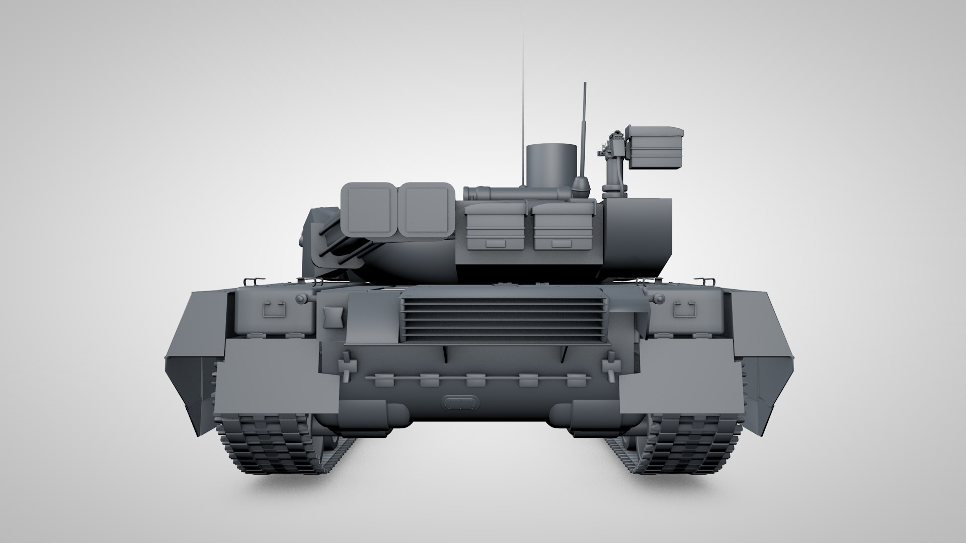 3d model oplot-m main battle tank