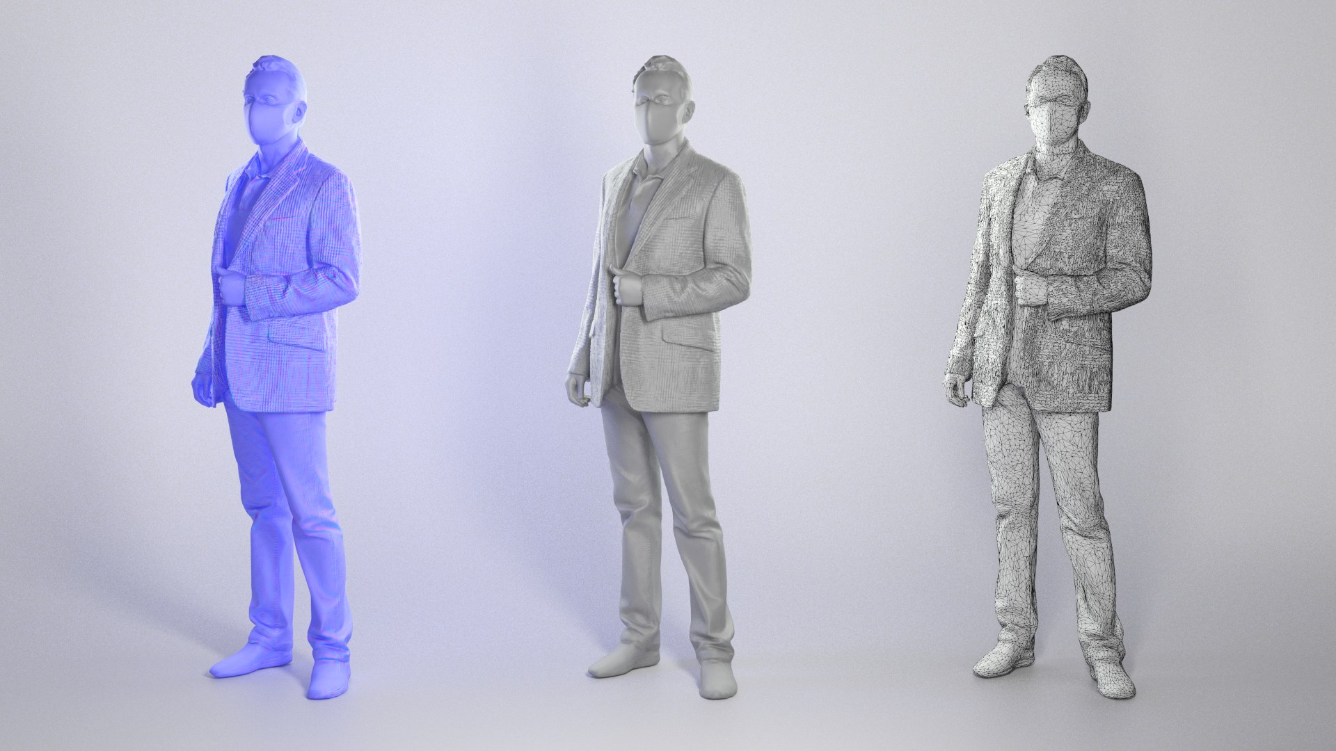 3D photogrammetry human man casual model - TurboSquid 1683032