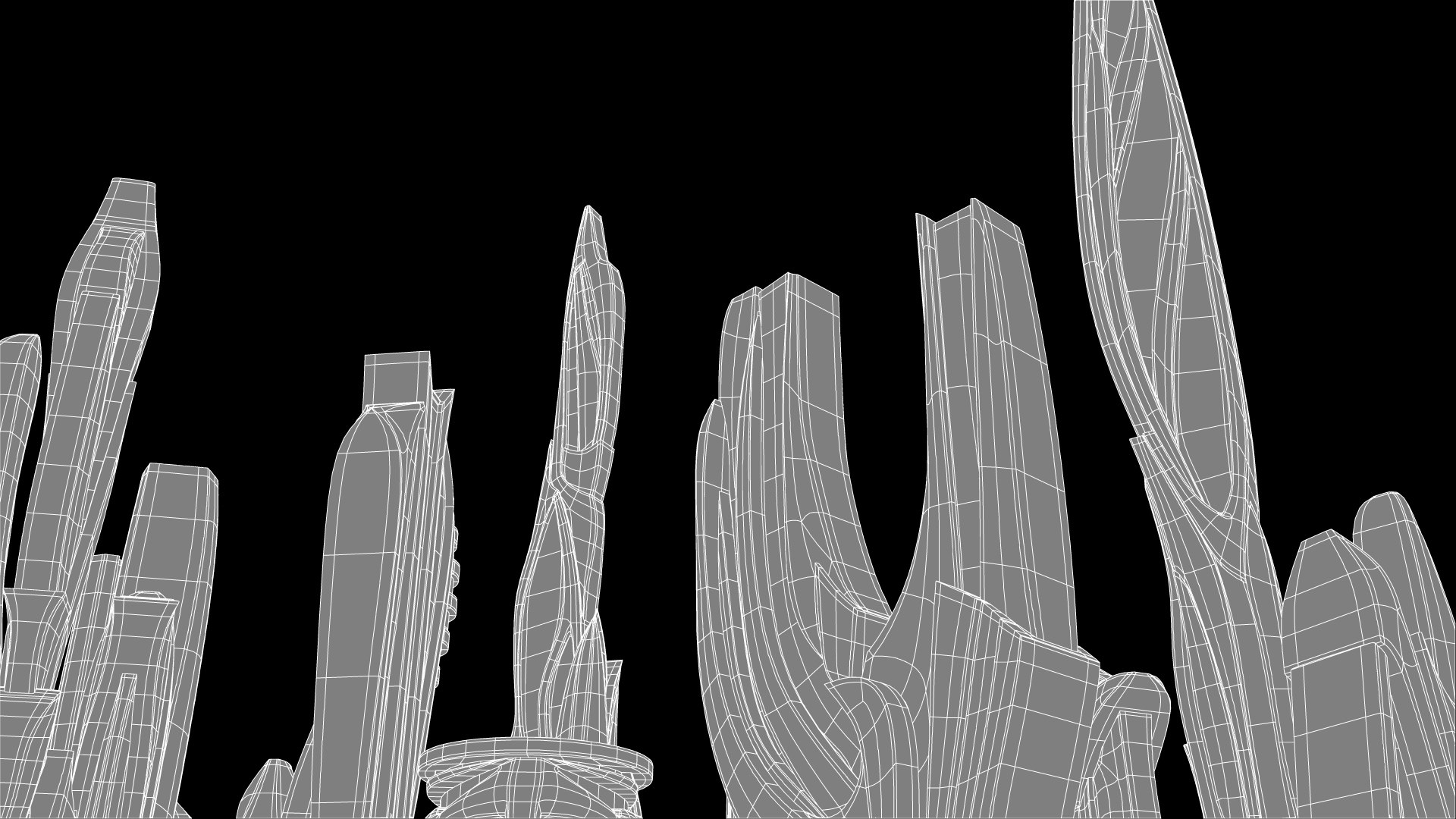 3D model Metaverse City X1 Concept - TurboSquid 2025582