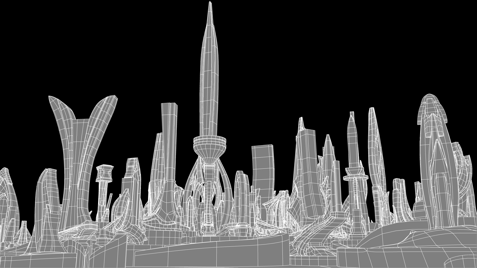 3D model Metaverse City X1 Concept - TurboSquid 2025582