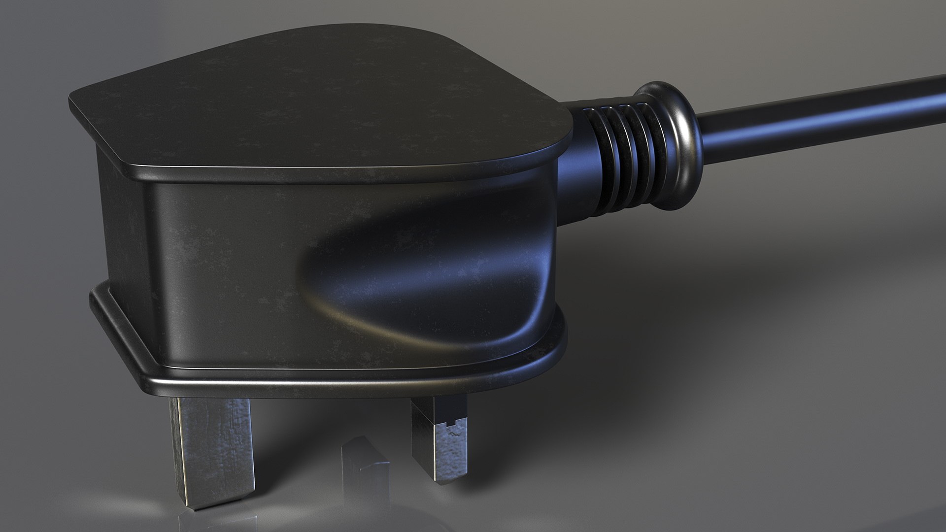 Type G Electric Plug Grounded Rigged 3D Model - TurboSquid 2042314