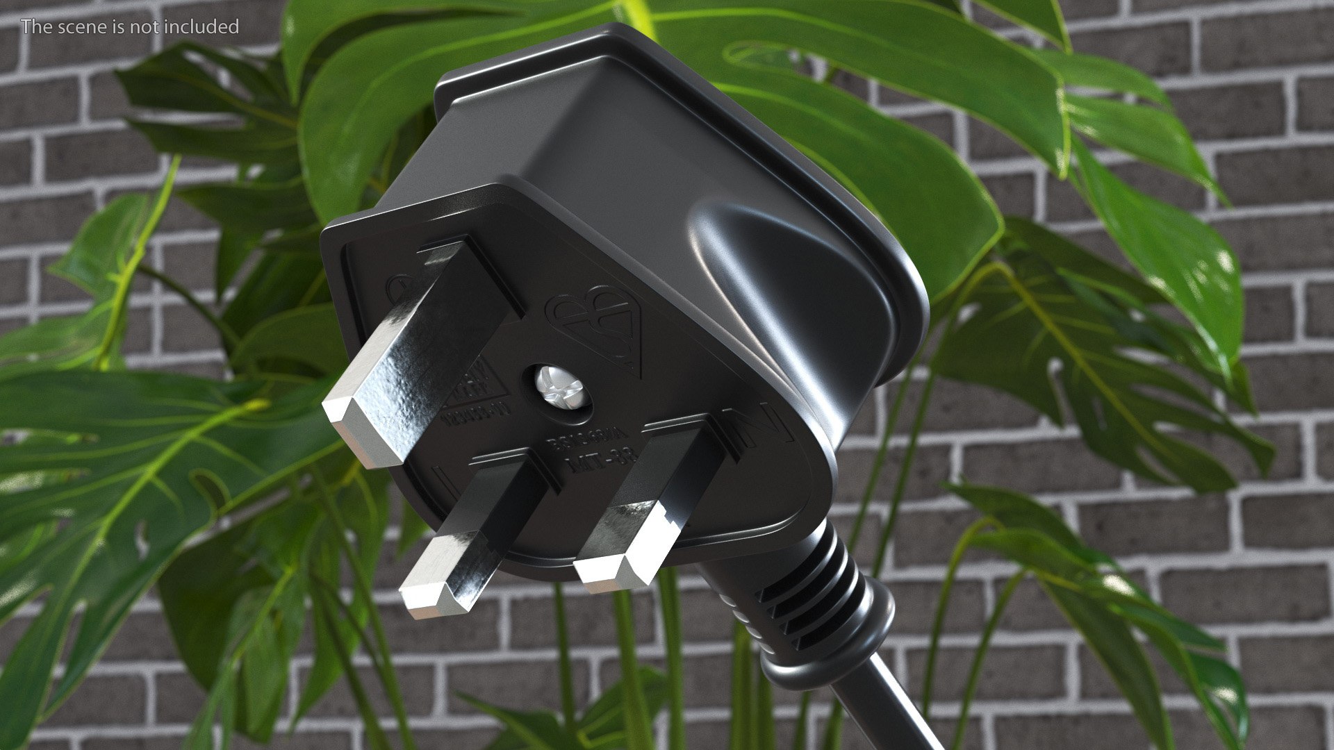 Type G Electric Plug Grounded Rigged 3D Model - TurboSquid 2042314