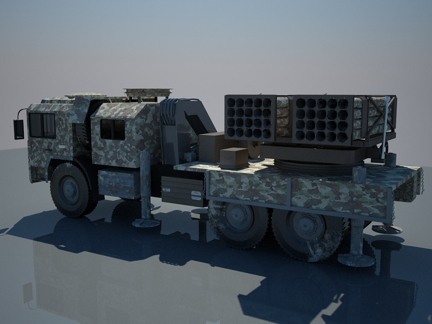 Max Multi-purpose Multi Barrel Rocket Launcher