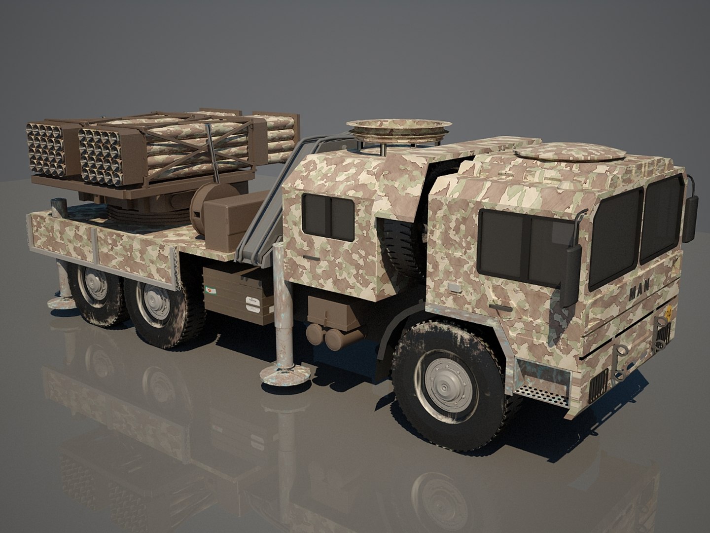 Max Multi-purpose Multi Barrel Rocket Launcher