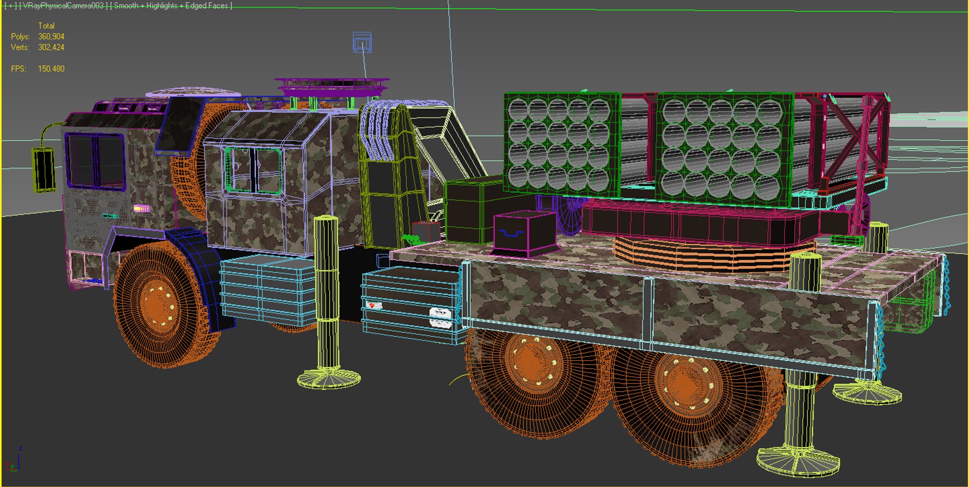 Max Multi-purpose Multi Barrel Rocket Launcher