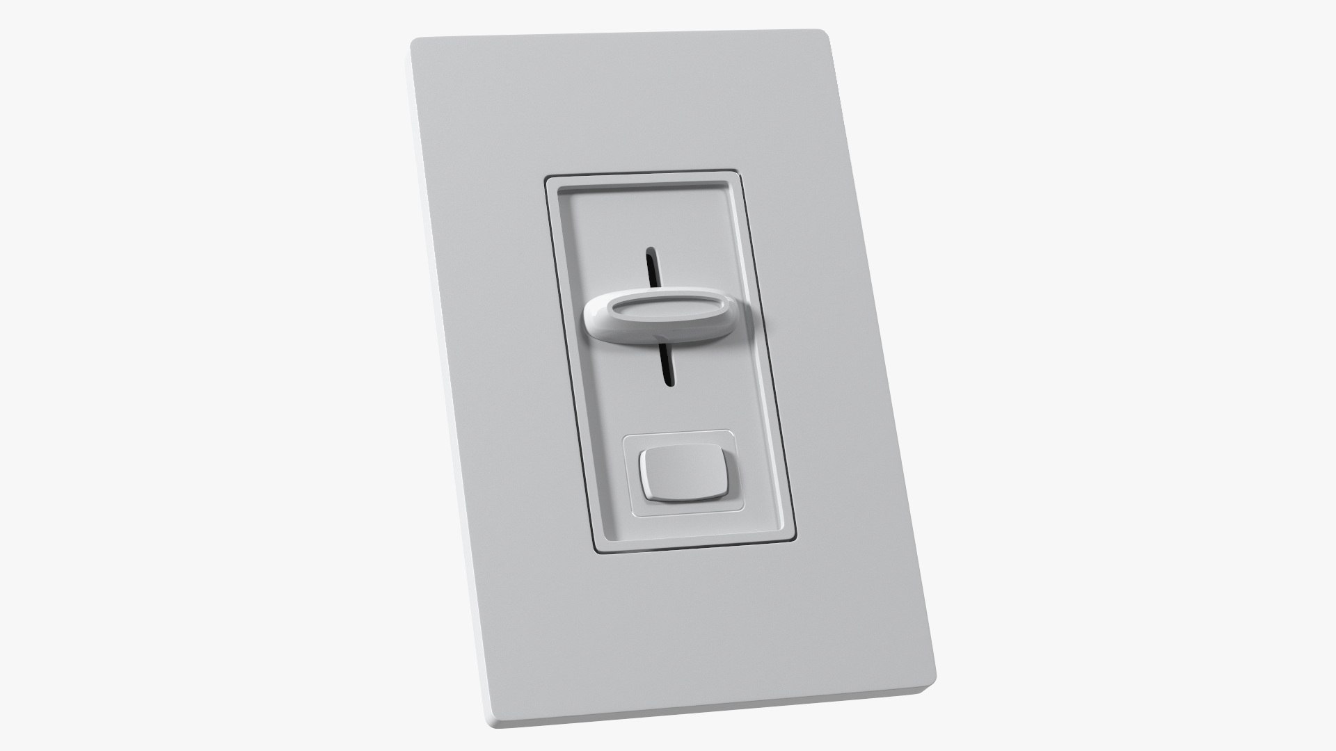 3D Model European Standard Light Switch - TurboSquid 2248042