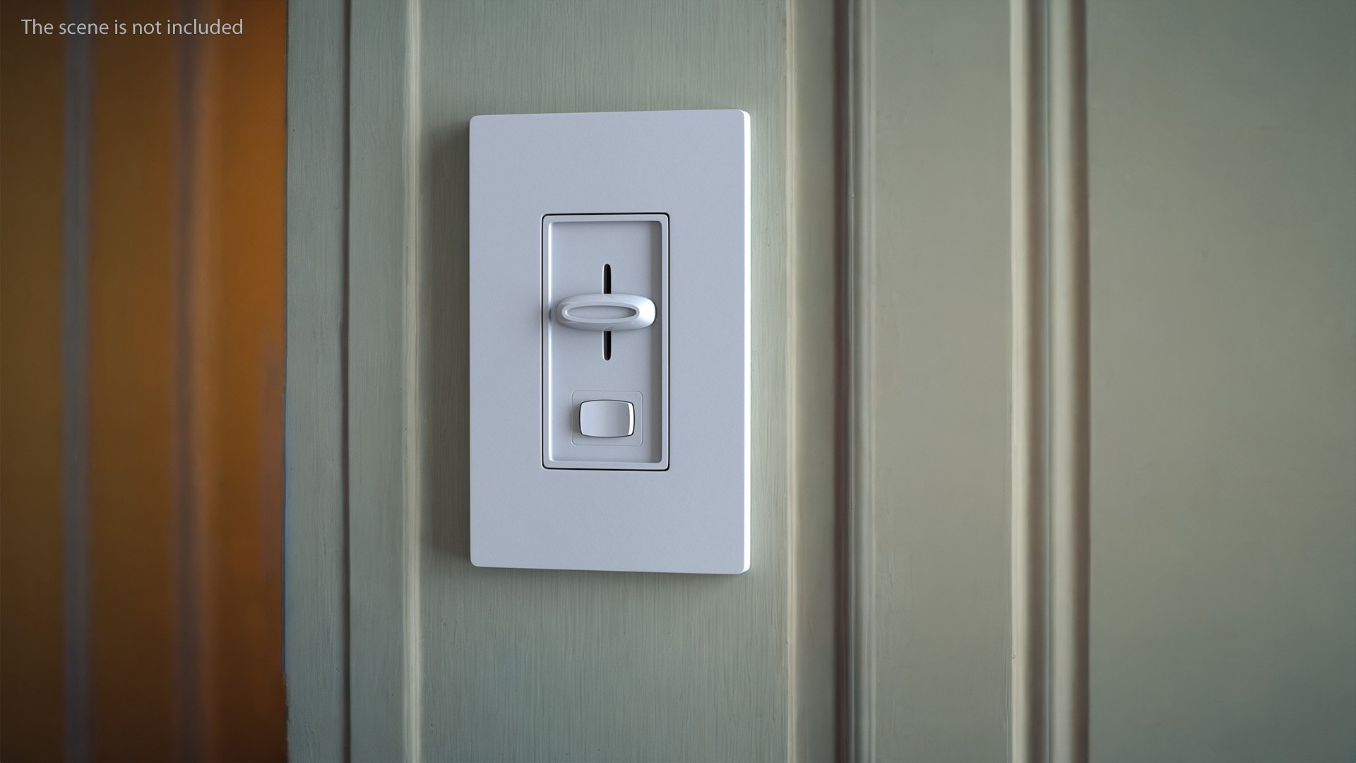 3D Model European Standard Light Switch - TurboSquid 2248042